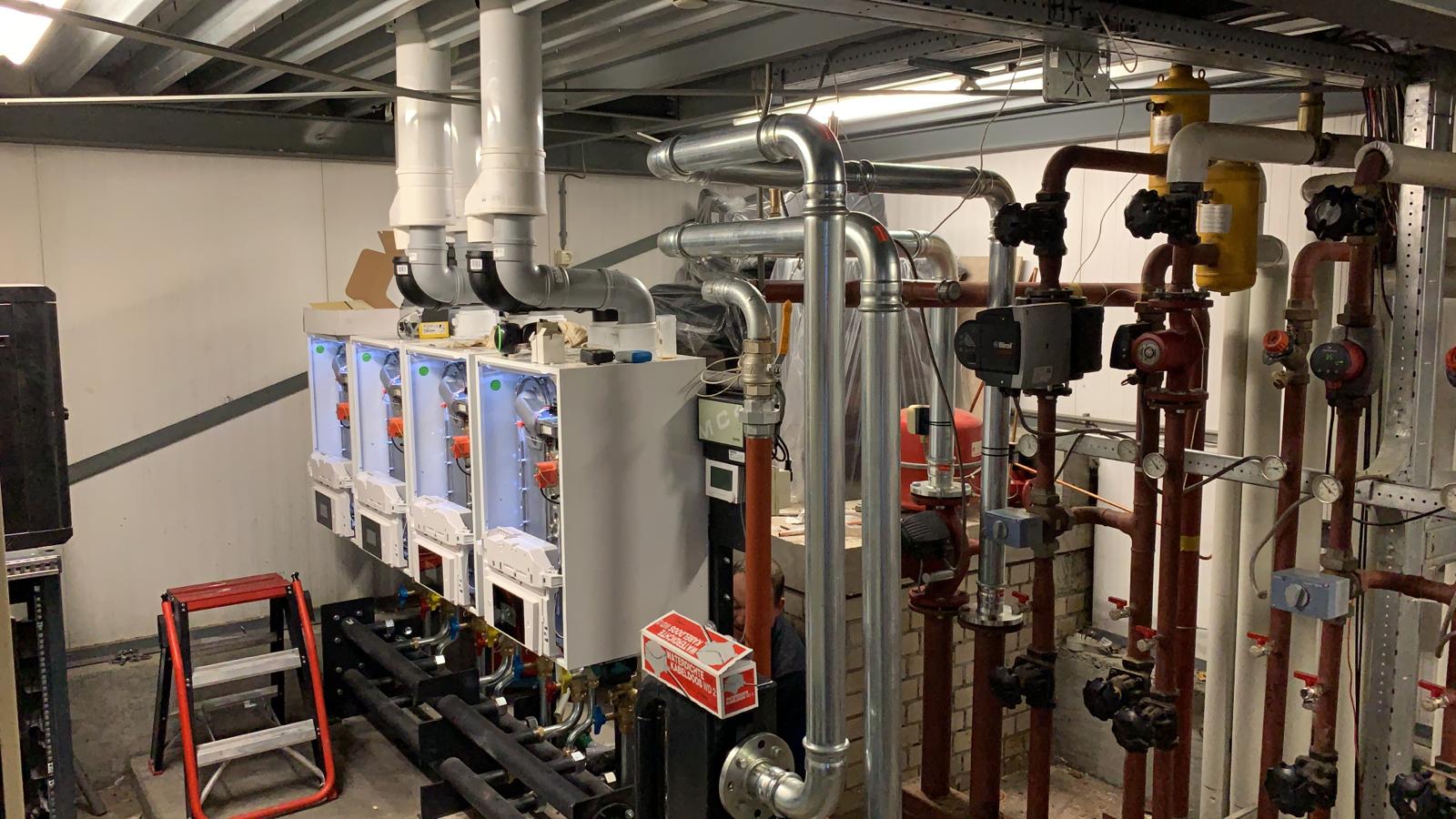 Cascade opstelling. - Installatieburo Jongsma