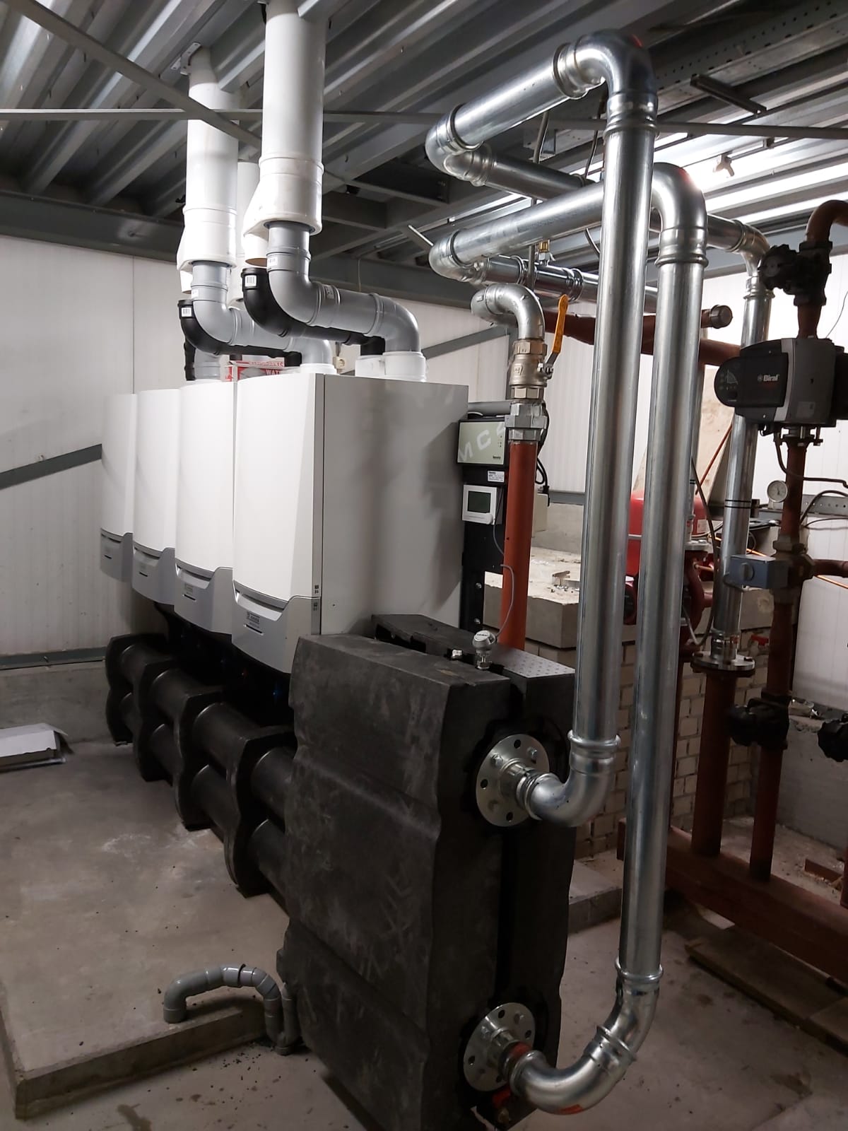 Cascade opstelling. - Installatieburo Jongsma